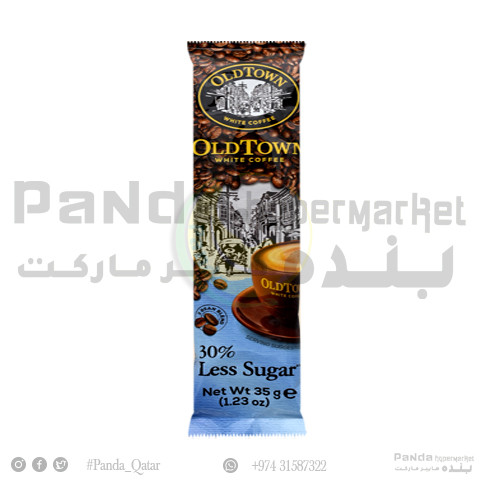 Old Town White Coffee Less Sugar 35GM - Panda.qa