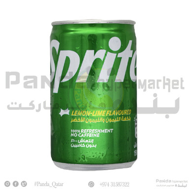 Sprite Soft Drink Can 150ml - Panda.qa