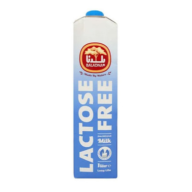 Baladna Long Life Milk Lactose Free 1L - Panda.qa