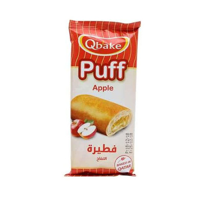 Qbake Apple Puff 70g - Panda.qa