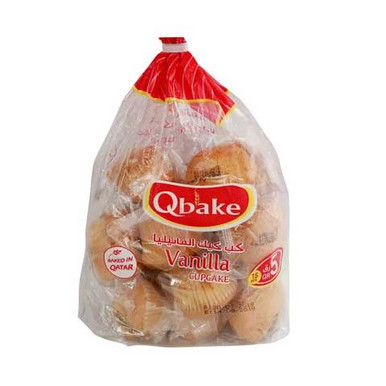 Qbake Vanilla Cupcake 450g - Panda.qa