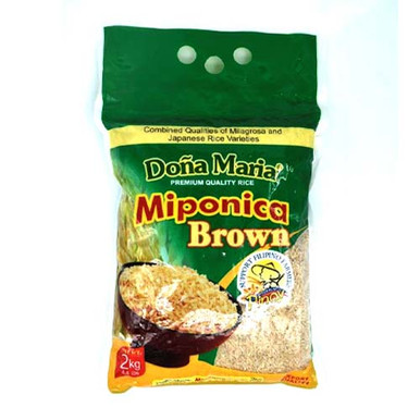Dona Maria Miponica Brwn Rice 2kg - Panda.qa