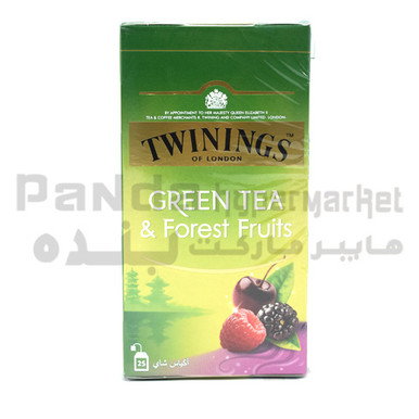 Twinings Green Tea And Forest Fruits 25 Tbs - Panda.qa