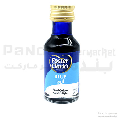 Foster Clark Food Color Blue 28ml - Panda.qa