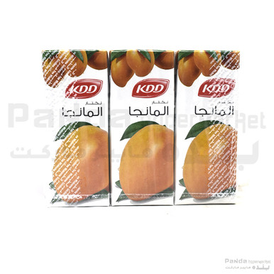 KDD Mango juice 180ml X6Pcs - Panda.qa