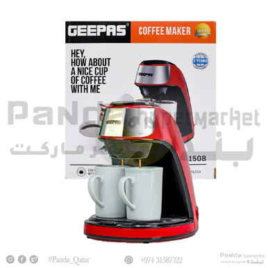 Geepas Coffee Maker 1.5L GCM6103 - Panda.qa