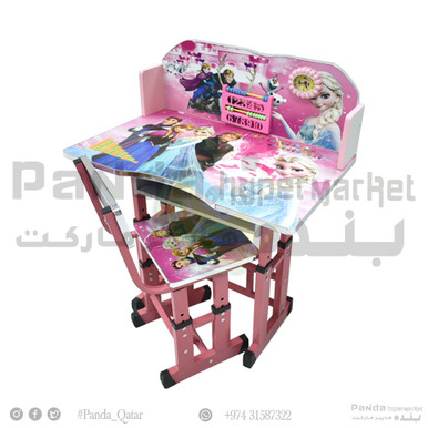 Kids Study Table Set - Panda.qa