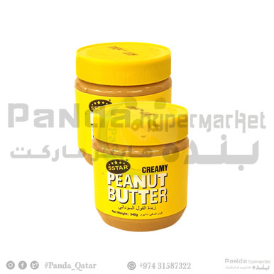 5 Star Peanut Butter 2X340gm - Panda.qa