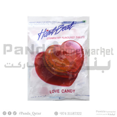 Hartbeat Candy Strawberry 150Gm - Panda.qa