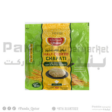 Qbakes Half Cooked Chapati 400gm - Panda.qa