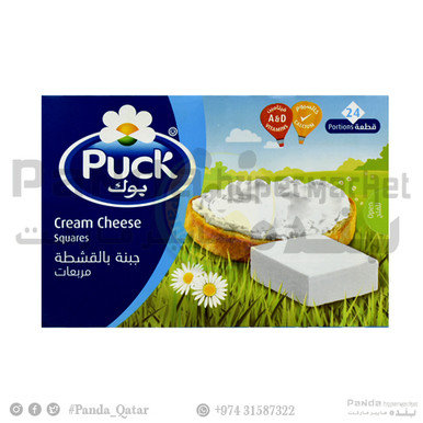 Puck Cream Cheese Squares 432GM - Panda.qa