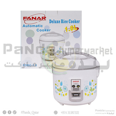 Fanar Delux Rice Cooker 1.8 Ltr FDRC-1.8 - Panda.qa