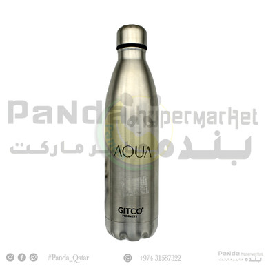 Gitco Aqua Vaccum Water Bottle 750Ml - Panda.qa