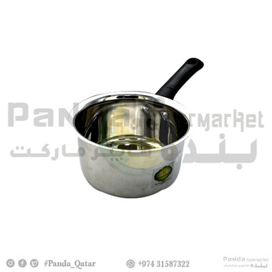 Gitco Steel Sauce Pan with Lid Large - Panda.qa