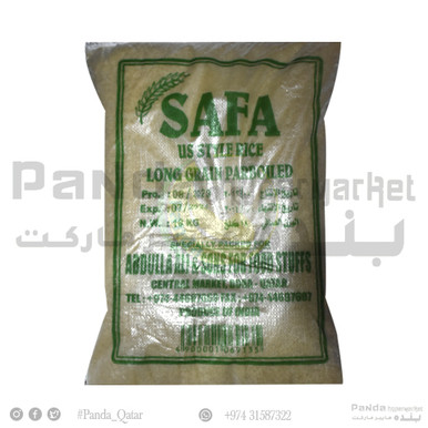 Safa Us Style Rice Long Grain 18kg - Panda.qa