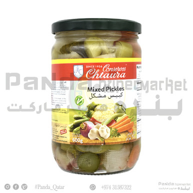 Chtaura Pickled Mix Veg 600gm - Panda.qa