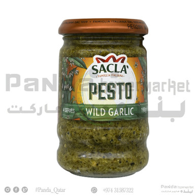 Sacle Wild Garlic Pesto 190gm - Panda.qa