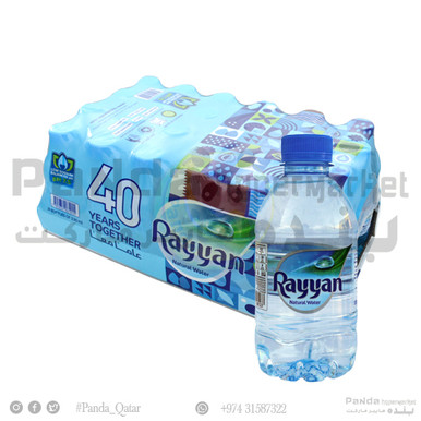 Rayyan Water 330mlX24pcs - Panda.qa