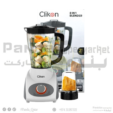 Clickon 2 in 1 Blender CK2682 - Panda.qa