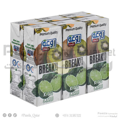 RAWA Kiwi Lime 200mlX6 - Panda.qa