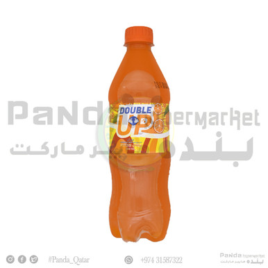 Double Up Orange Carbonated Drink 500ml - Panda.qa