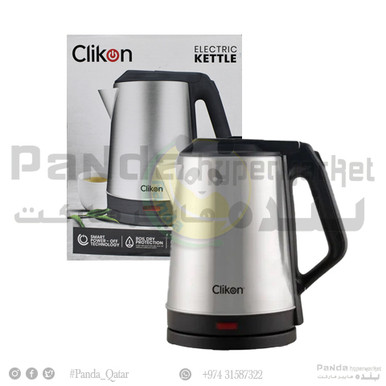 Clickon Stainless Steel Kettle 2L [CK5150] - Panda.qa