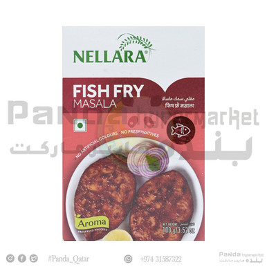 Nellara Fish Fry Masala 100Gm - Panda.qa
