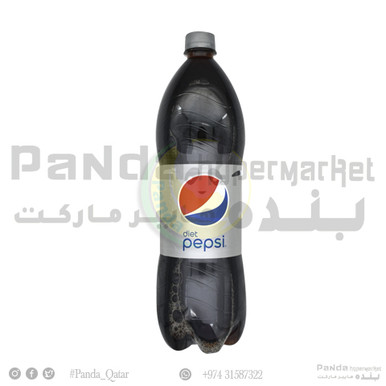 Diet Pepsi Cola Family Pet 1.25ltr - Panda.qa