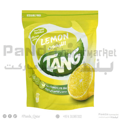 Tang Lemon Pouch 375gm - Panda.qa