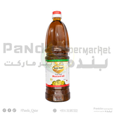 Royal Heart Mustard Oil 1Ltr - Panda.qa