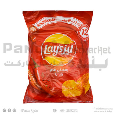 Lays Chilli 21GmX12Pcs - Panda.qa