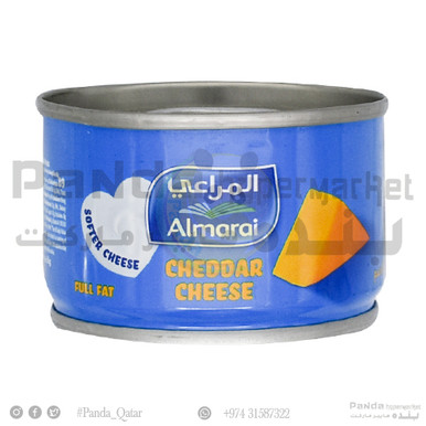 Almarai Processed Cheddar Tin Cheese Full Fat 56Gm - Panda.qa