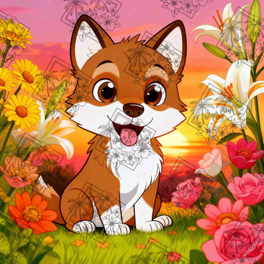Our Loyal Friend - Diamond Art Kit Made to Order © Natasha Muir