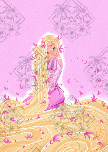 Rapunzel Blossom Glow ©Hada De Incognito – Licensed Diamond Art Kit ...