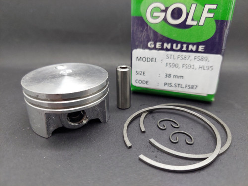 GOLF Piston Kit for STIHL FS87 FS89 FS90 FS91 FC90 FC95 Ø 38 mm 4180 ...