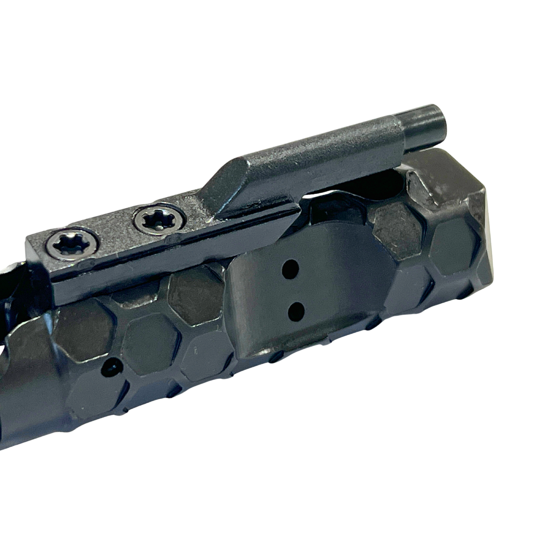 Hex Pattern AR15 Carrier, Nitride - KAK INDUSTRY