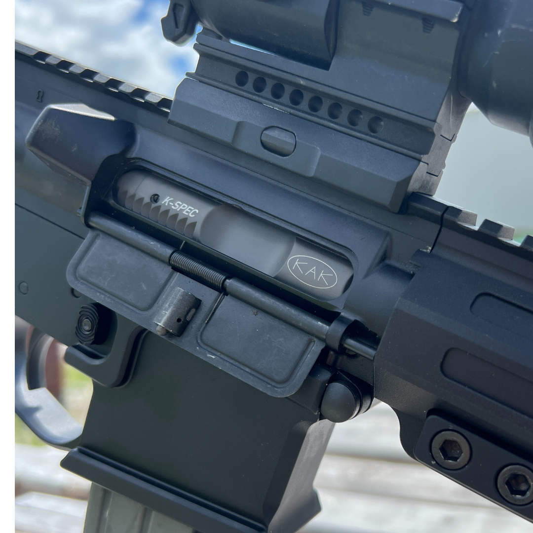 K-SPEC Enhanced AR15 BCG, 5.56/300 Blackout- Dual Ejector, Down Vent ...