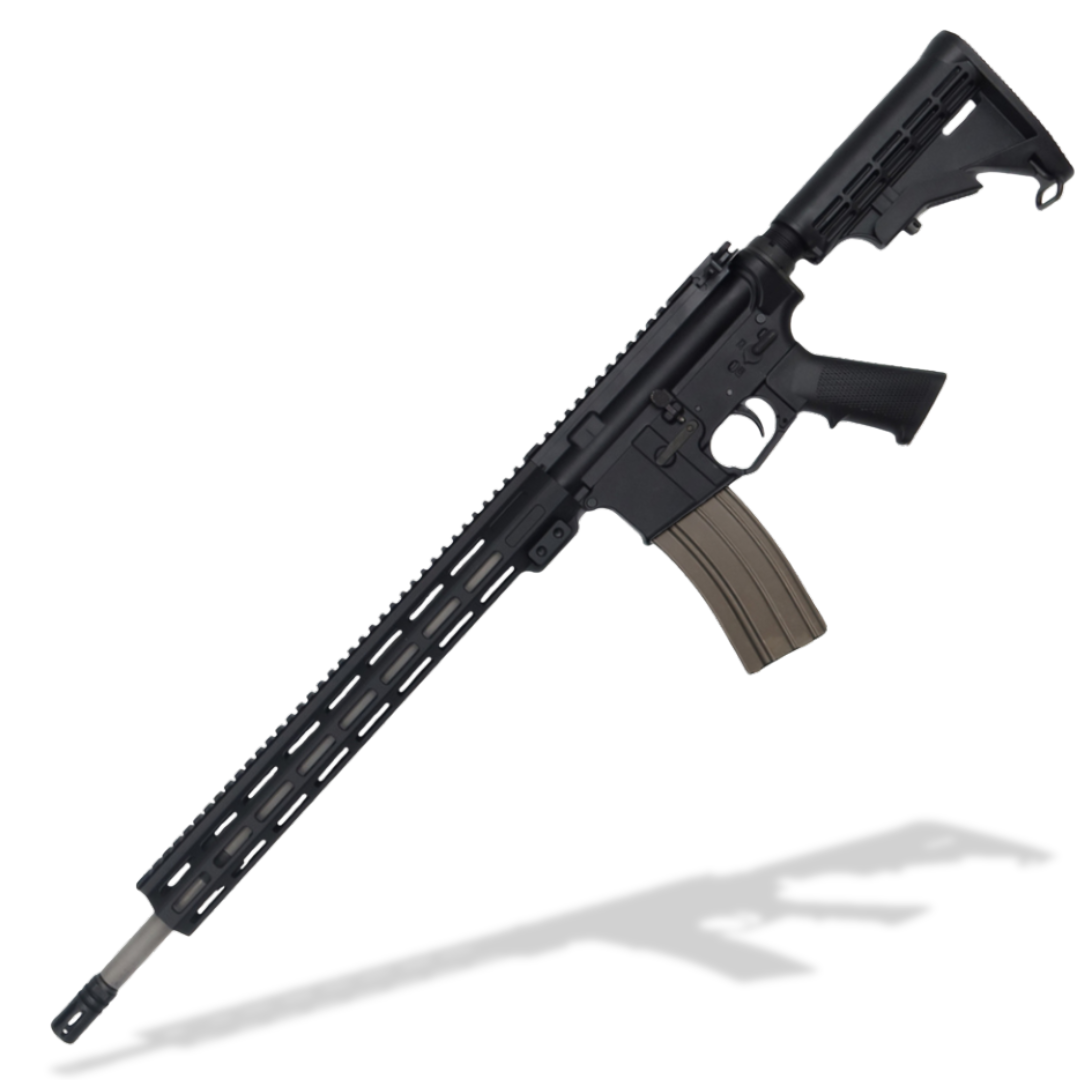 KAK 17-5.56 Complete AR15, 18" Barrel, 15" MLOK - KAK INDUSTRY