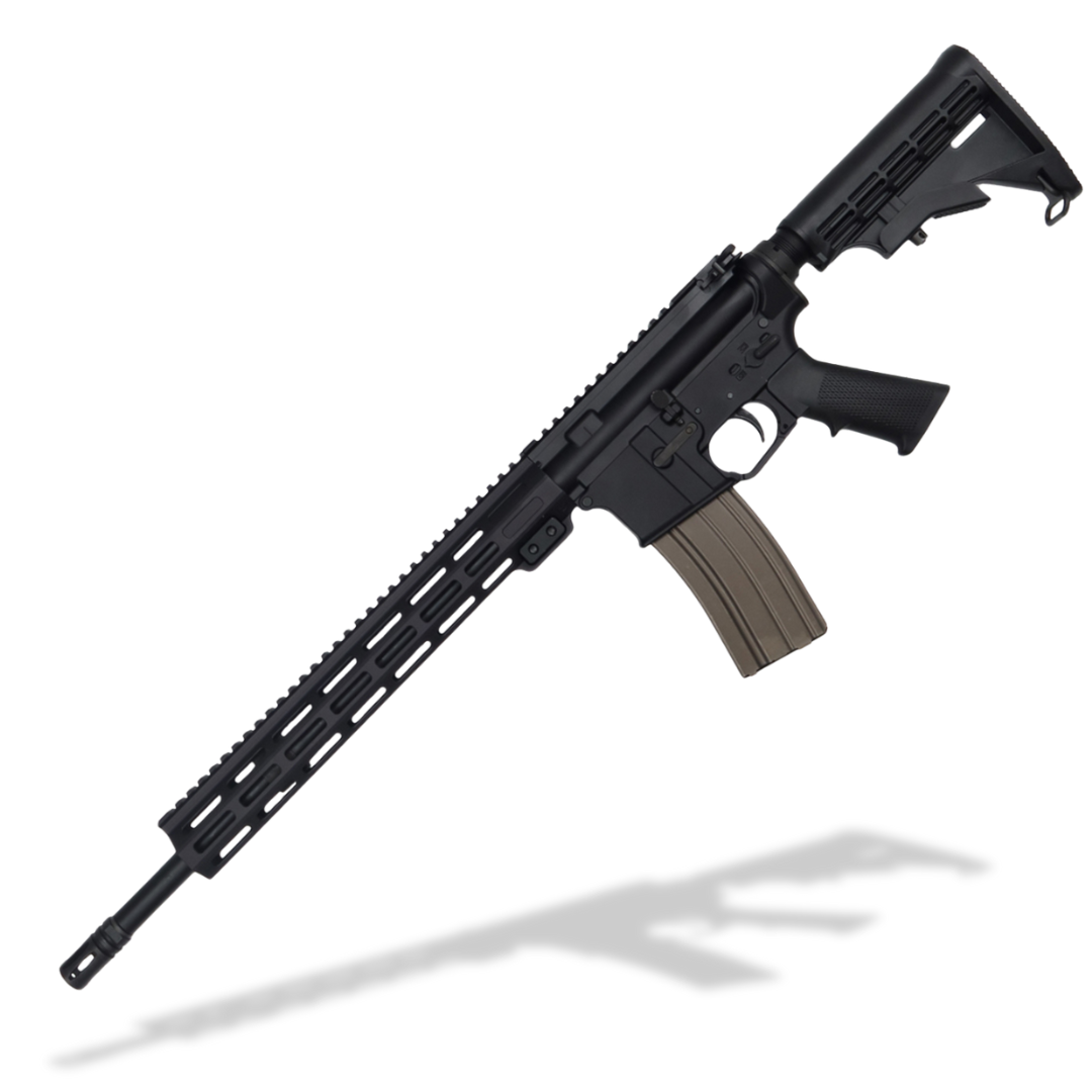 KF15 Complete AR15 Rifle- 5.56, 16" Mid Gas, 13" MLOK - KAK INDUSTRY