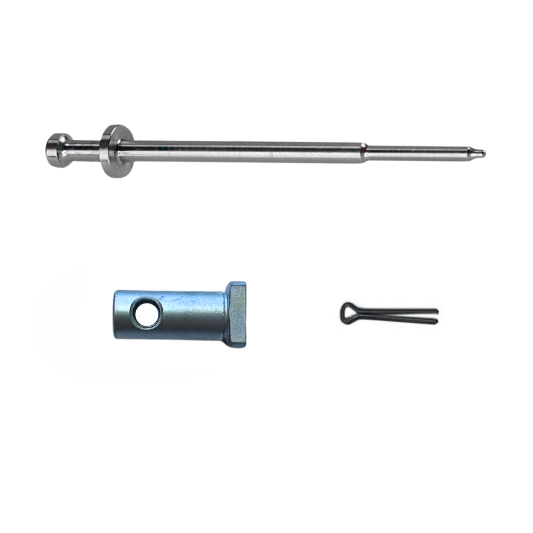 Carrier Completion Kit, Firing Pin, Retaining Pin, Full Chrome cam pin
