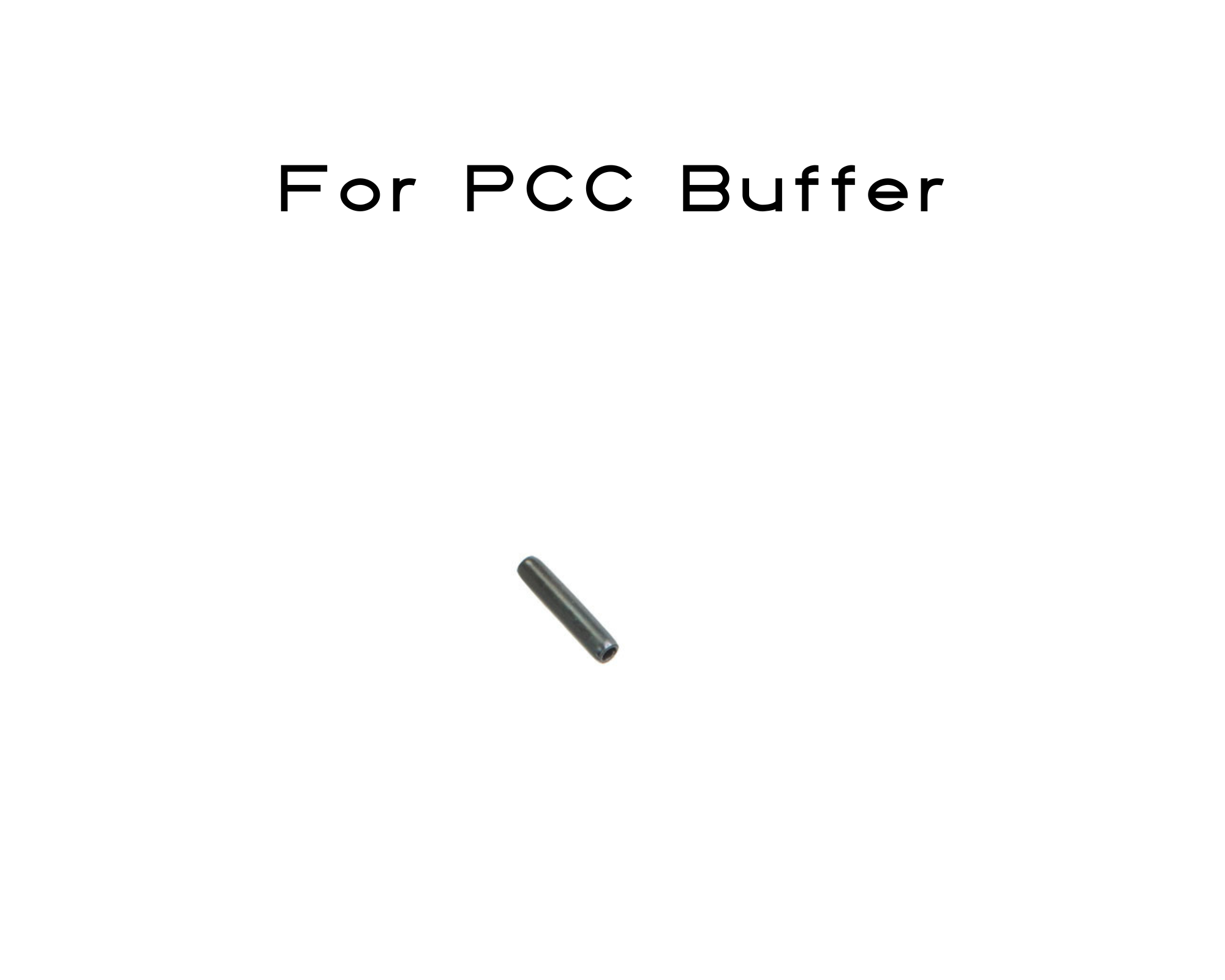 Buffer bumper roll pin for 9mm/PCC - KAK INDUSTRY