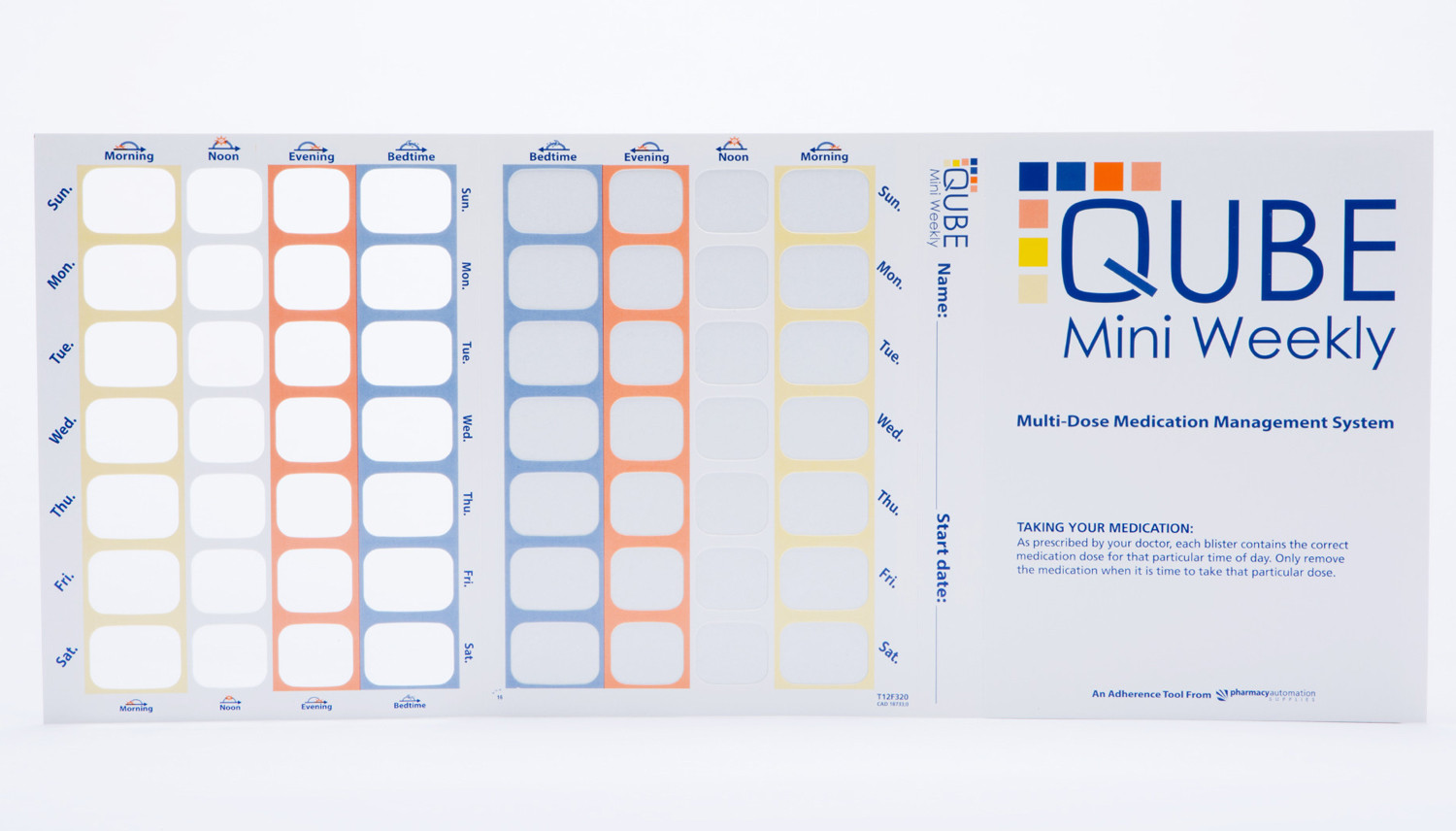 Qube Mini | Weekly Cold-Seal Compliance Card