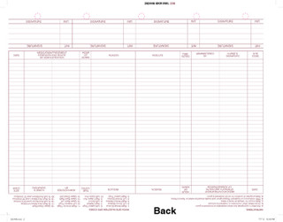 Custom 8.5" x 11" Medication Admin Record (MAR) Form - Pharmacy ...