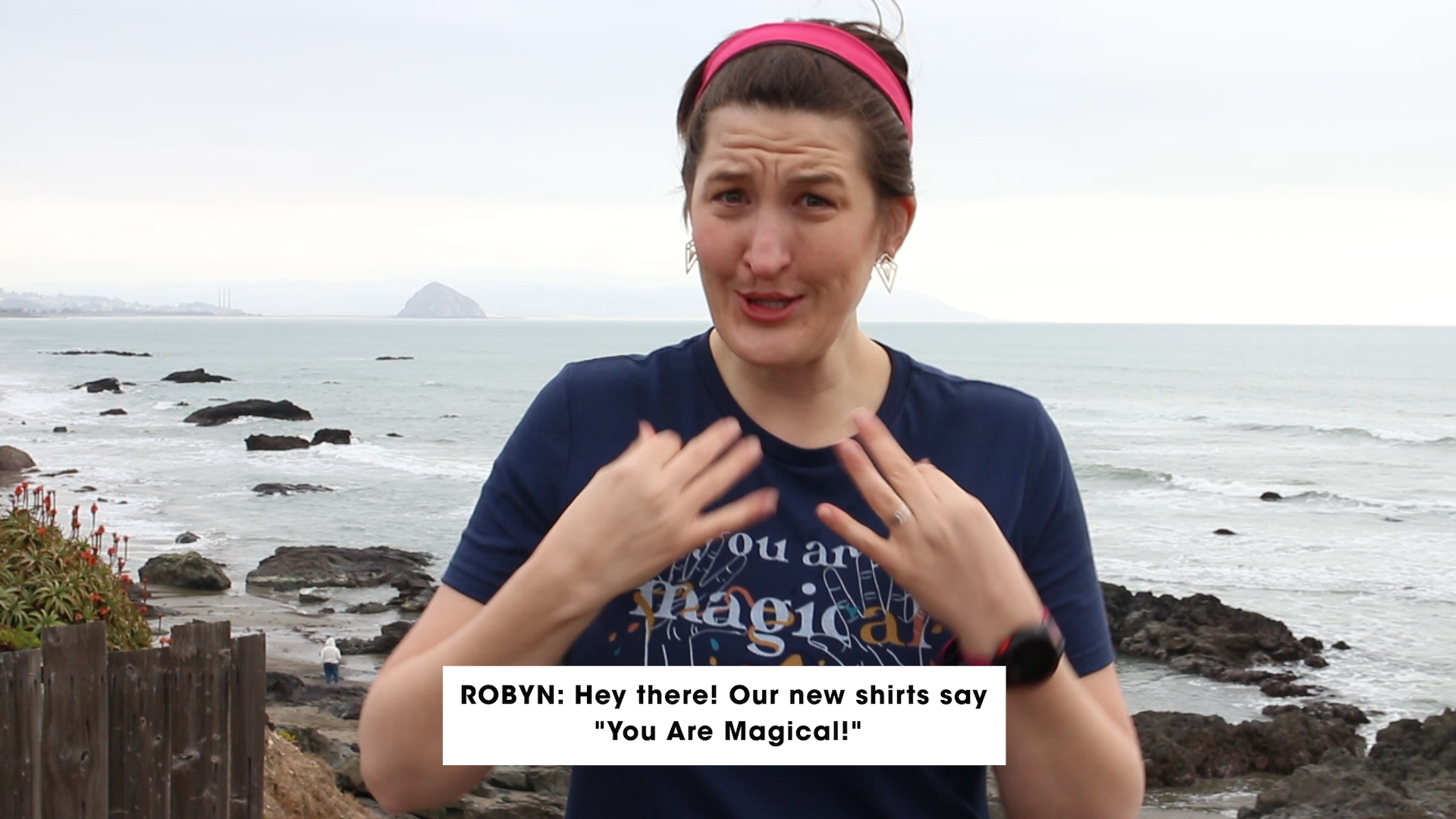 'You Are Magical' ASL Design - Our Thought Process - Clean School Paper