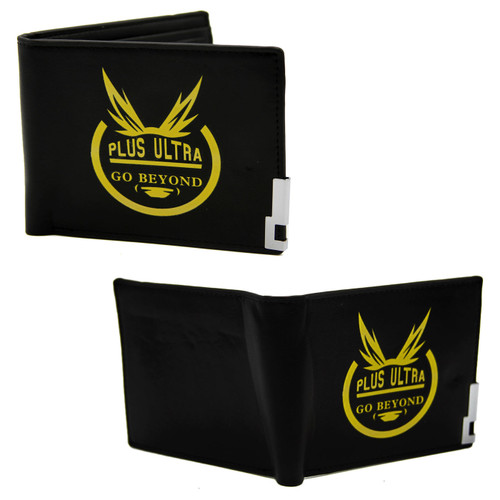 Buy MHA Motto - My Hero Academia 4x5" BiFold Wallet - Hexir.com