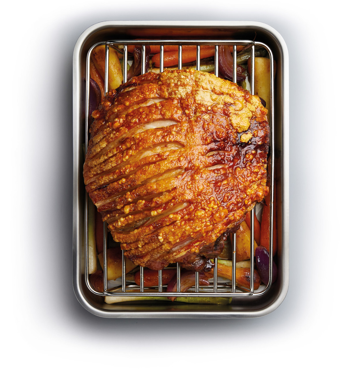 MasterClass Stainless Steel Large Roasting Rack - Lifetime Brands Europe