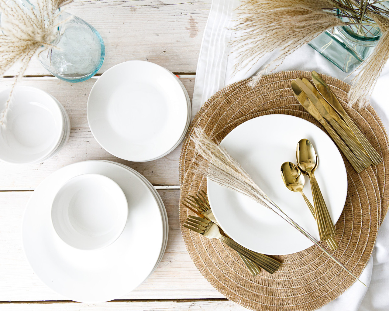 Mikasa Alexis Porcelain 12-Piece Dinner Set - Lifetime Brands Europe