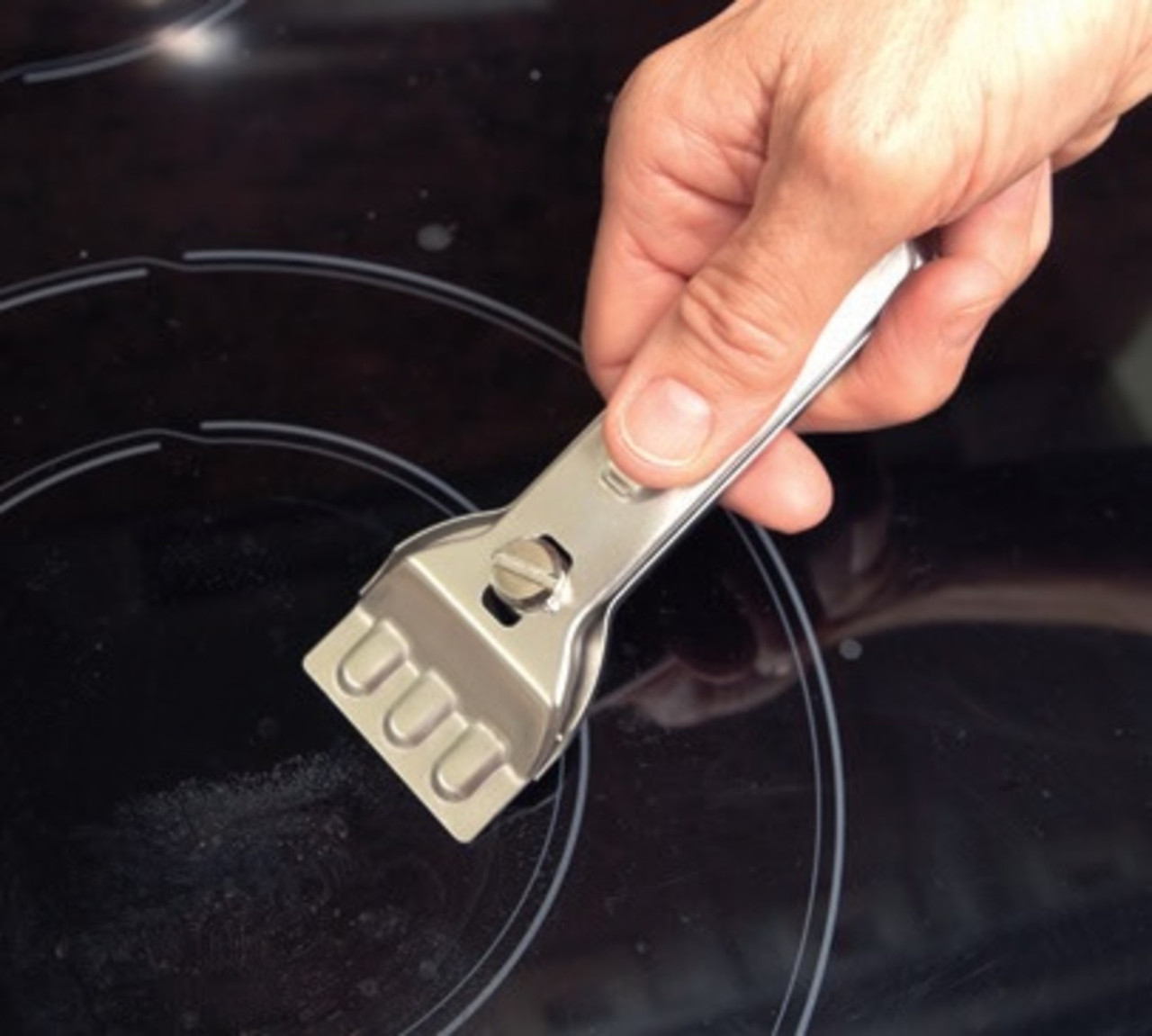 KitchenCraft Stainless Steel Ceramic Hob Scraper - Lifetime Brands Europe