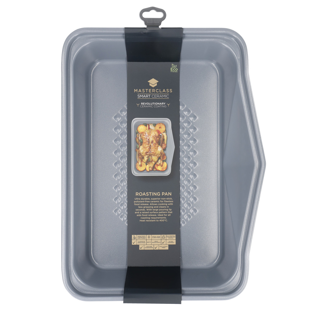 MasterClass Smart Ceramic Large Roasting Tin with Robust Non-Stick ...