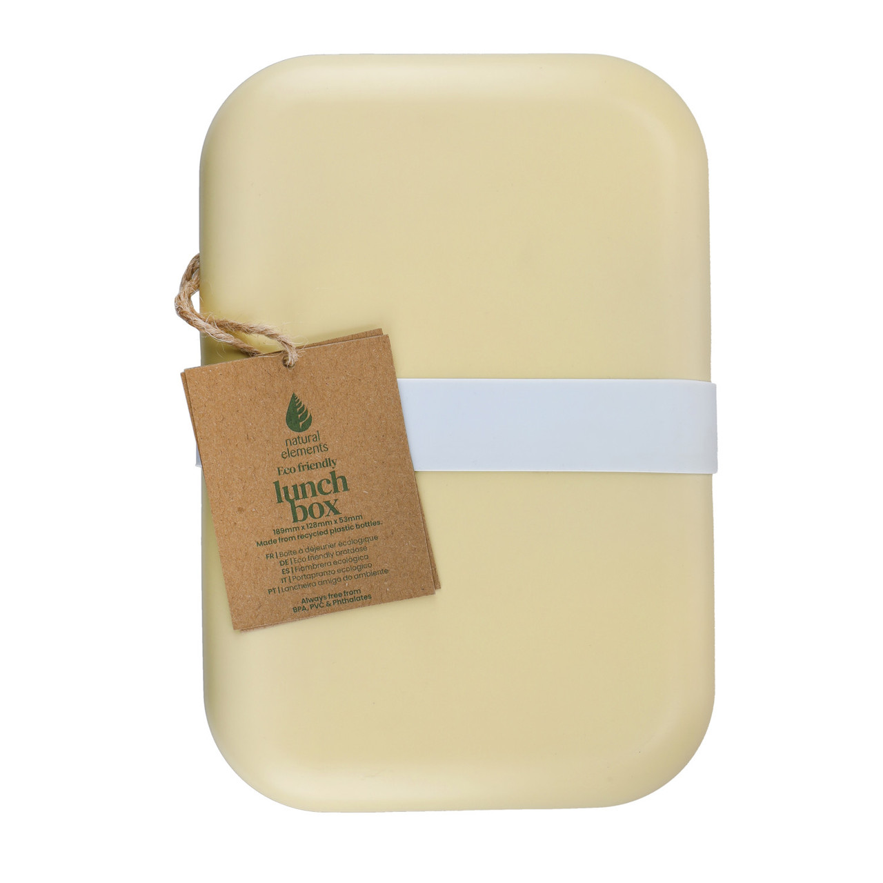 Natural Elements Lunch Box, Recycled Plastic - Lifetime Brands Europe